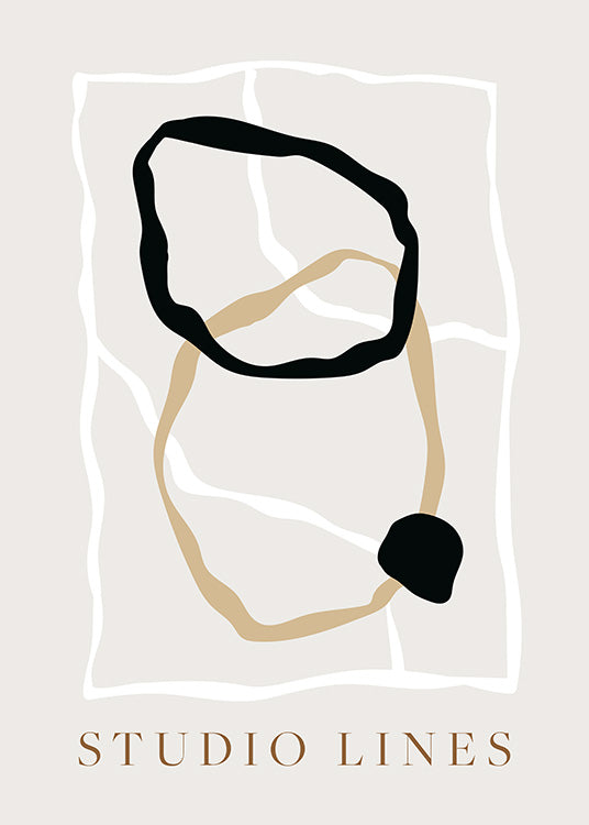 STUDIO LINES NO1 POSTER – Flyp Catalog