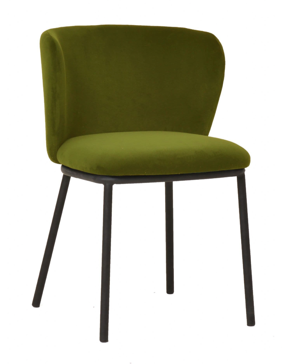 Mandy Green Velvet Dining Chair, 44x46x75cm – Flyp Catalog